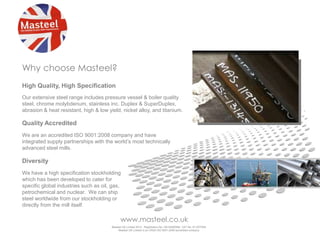 Masteel Introduction | PPT