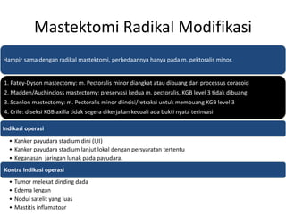 Mastektomi iv | PPTX