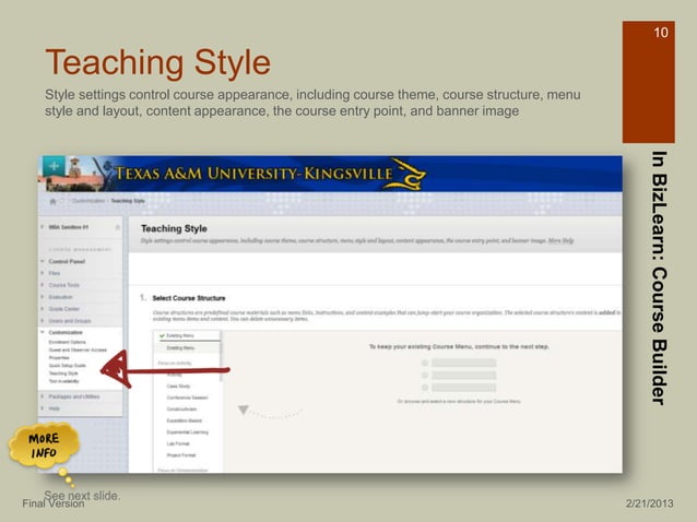 03 Blackboard Course Administration | PPTX