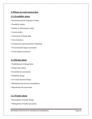 road construction project | PDF