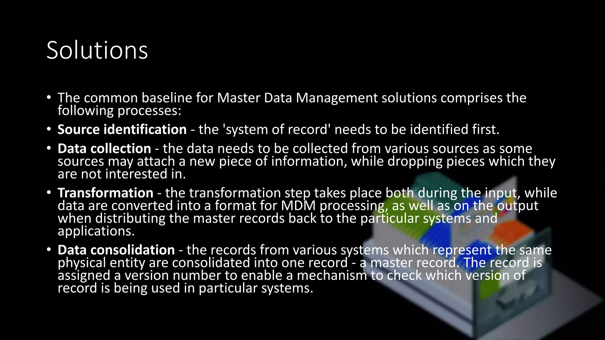 Master Data Management | PPTX