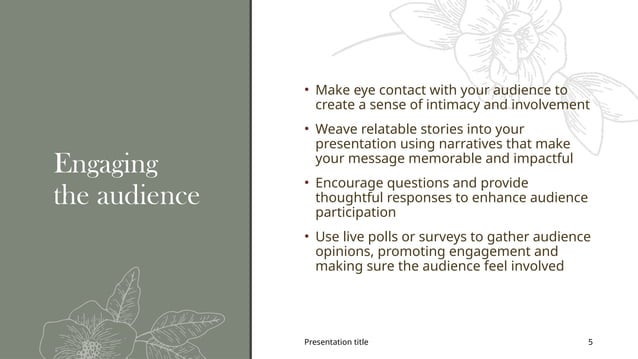 MasterpublicspeakingIntroduction Building confidence Engaging the ...
