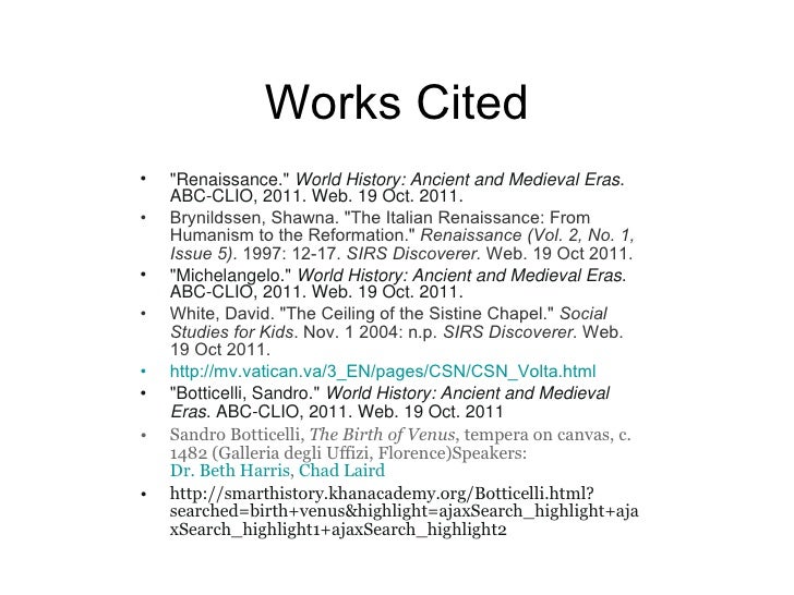 Renaissance Art Project-6th per.