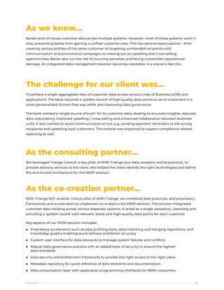 Analytics Center of Excellence | Data CoE |Analytics CoE| WNS Triange | PDF