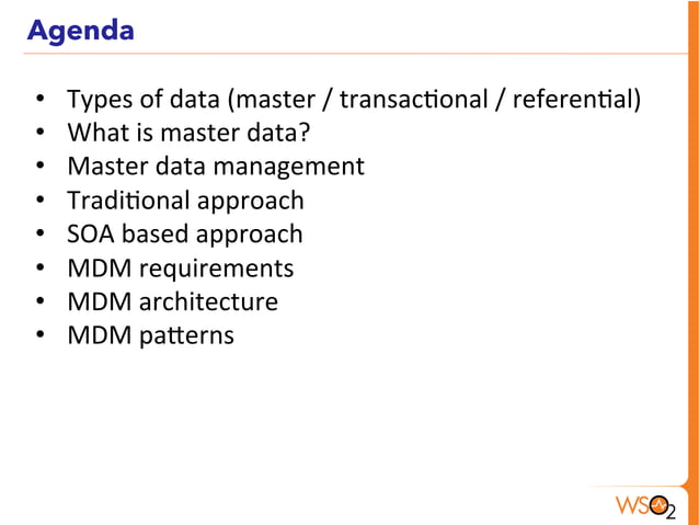 Master Data Management using WSO2 Platform | PDF | Databases | Computer Software and Applications