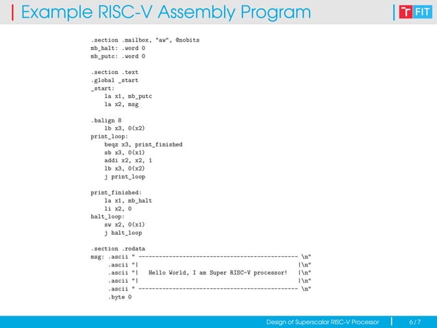Design of Superscalar Dual-Issue RISC-V Processor | PDF
