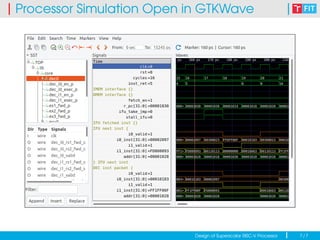 Design of Superscalar Dual-Issue RISC-V Processor | PDF