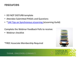 Good Webinars Gone Bad: Avoid the Pitfalls of Webinars and Virtual ...