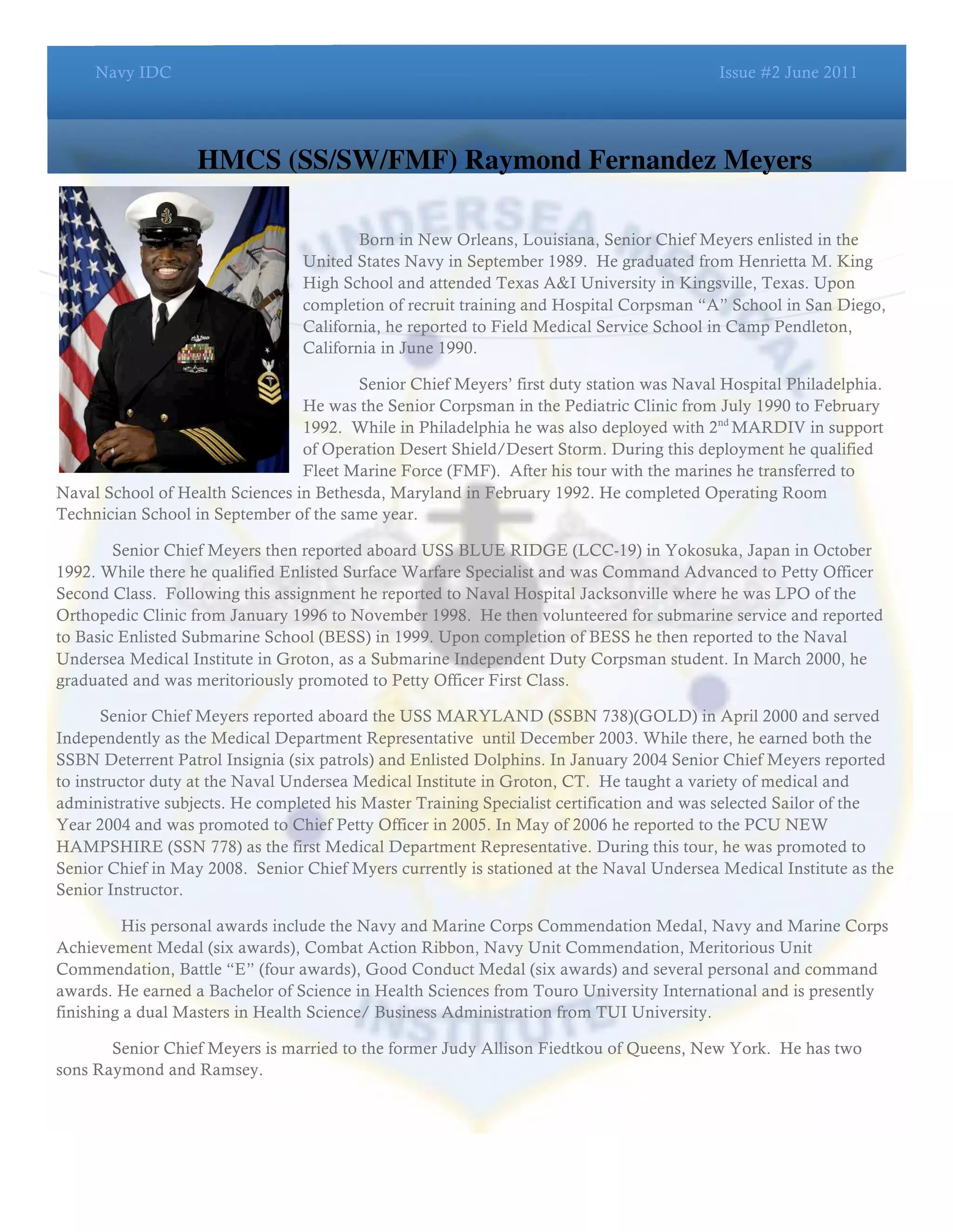 NAVY IDC JUN 2011 EDITION (2) | PDF