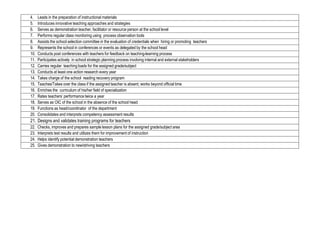 master-teacher promotion requirements ppt | PPT