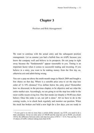 Master trend-following | PDF