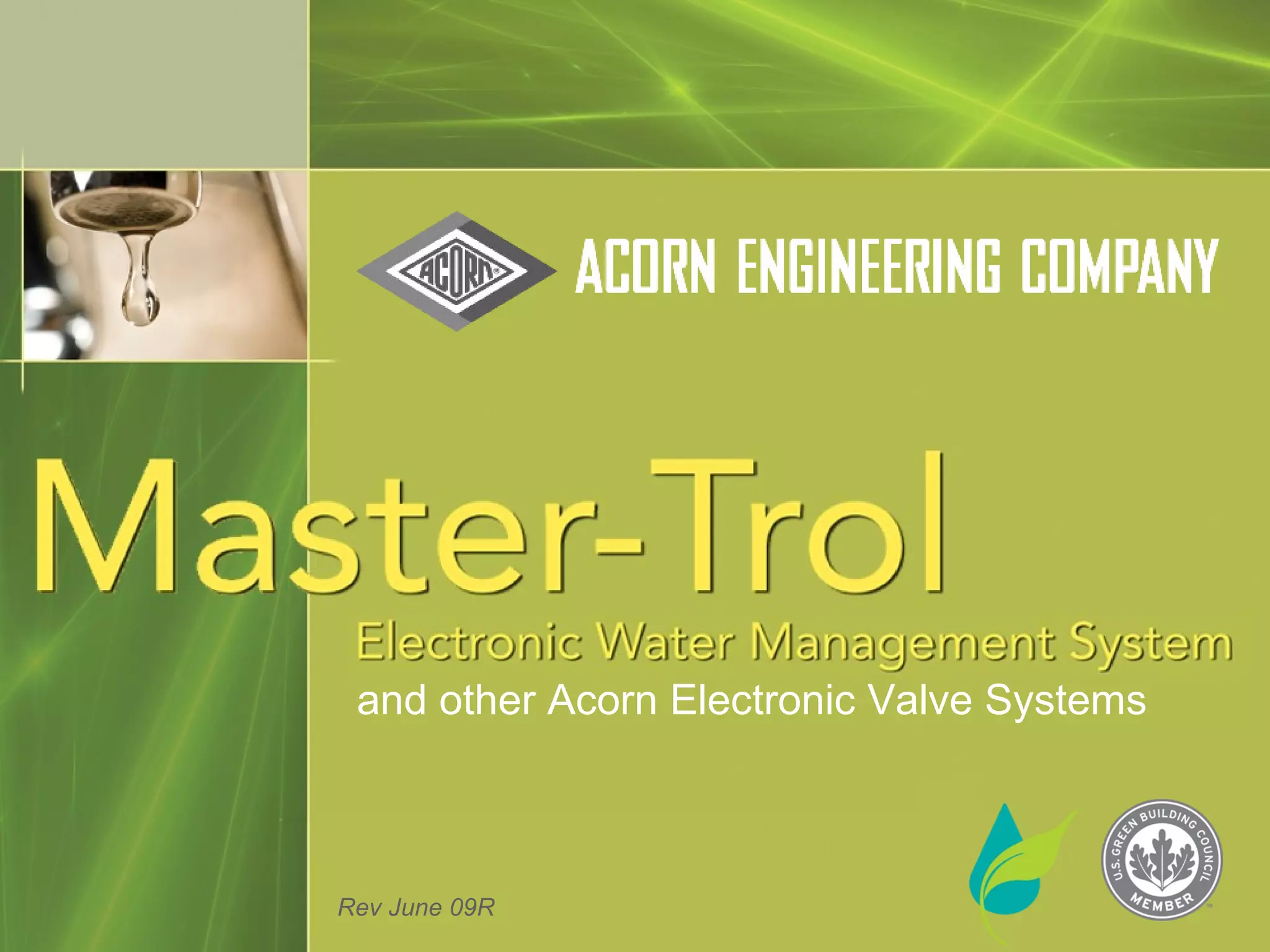 Master-trol | Electronic Water Management System | PPT