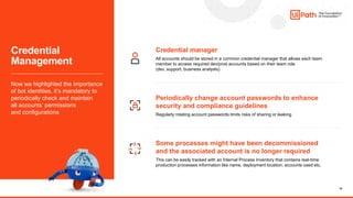 Secure your environment with UiPath and CyberArk technologies - Session ...