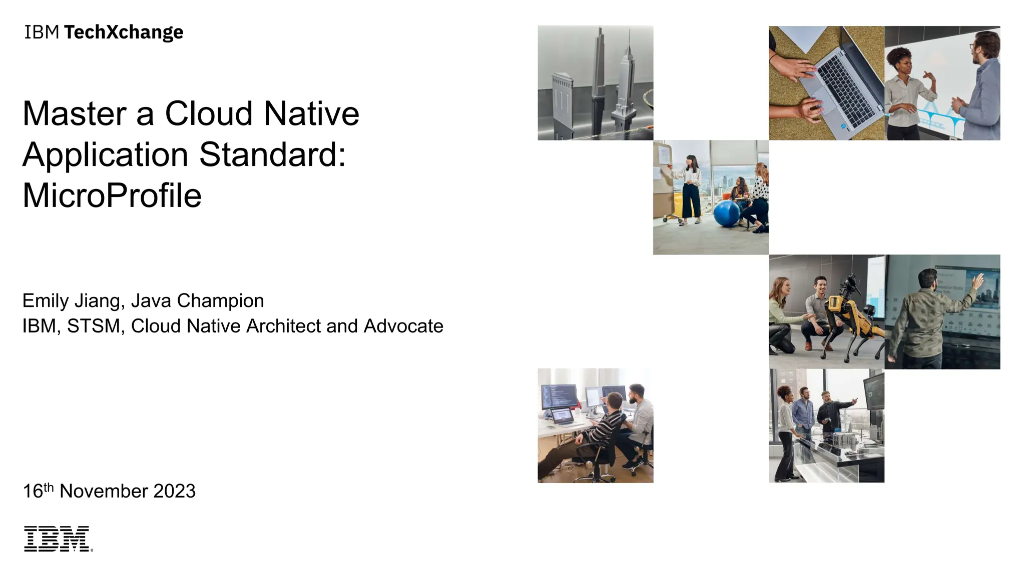 Master a Cloud Native Standard - MicroProfile.pptx