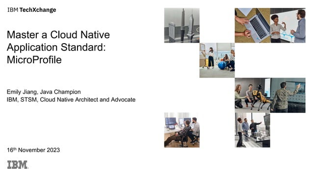 Master a Cloud Native Standard - MicroProfile.pptx