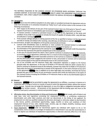 Sample - Completed Master Agreement | PDF