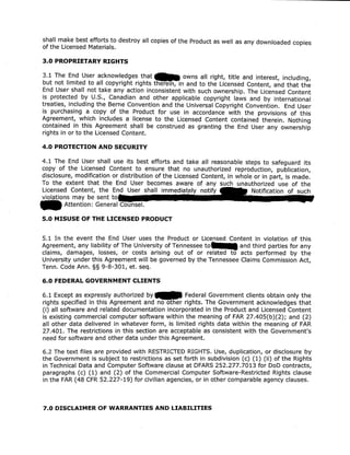 Sample - Completed Master Agreement | PDF