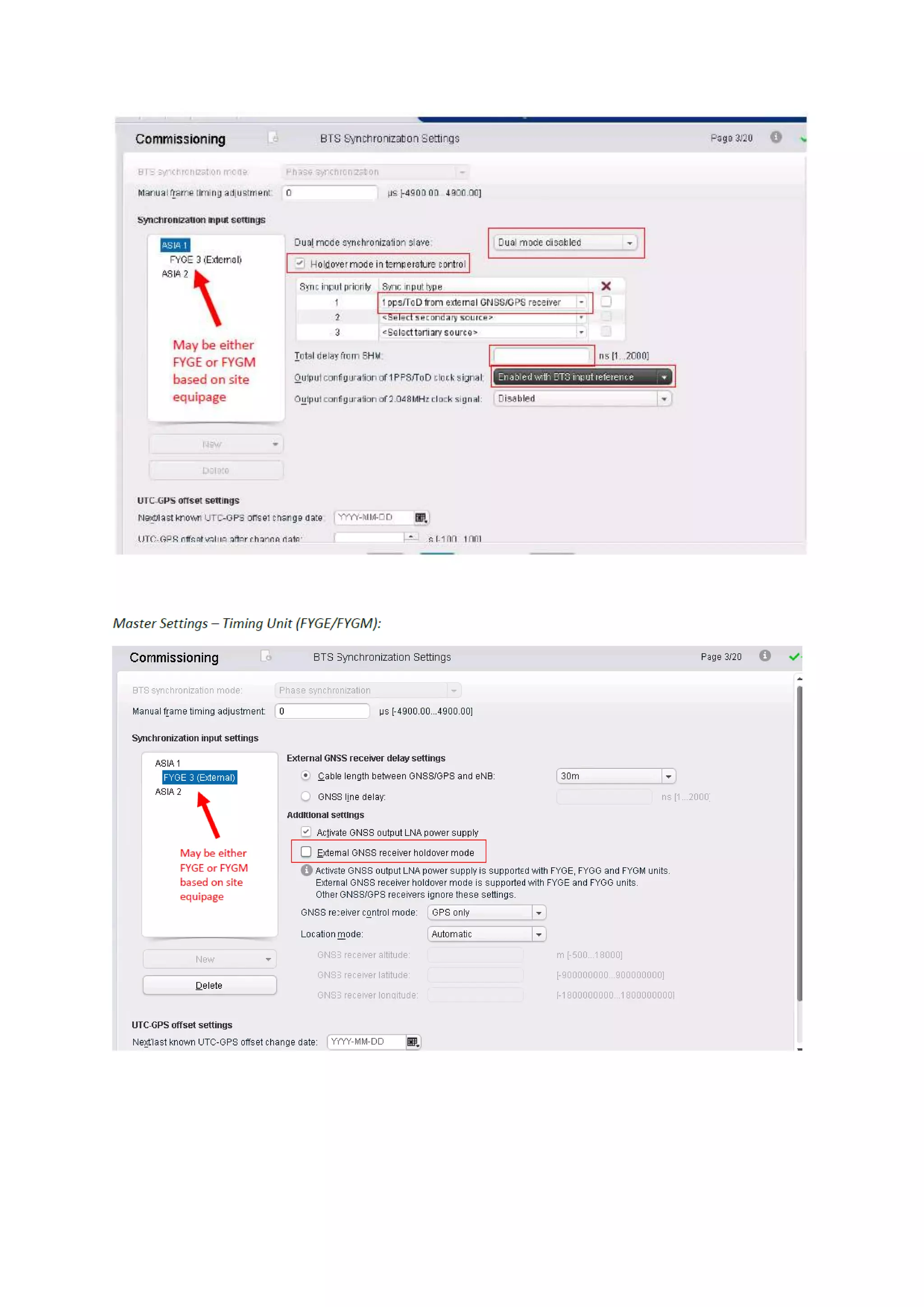 Master and slave config | DOCX
