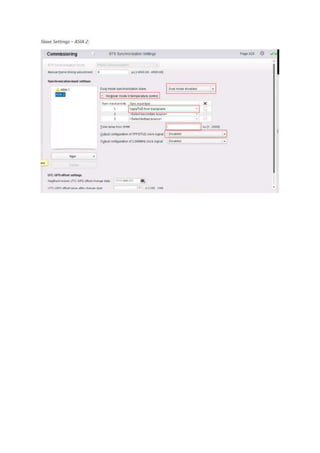 Master and slave config | DOCX