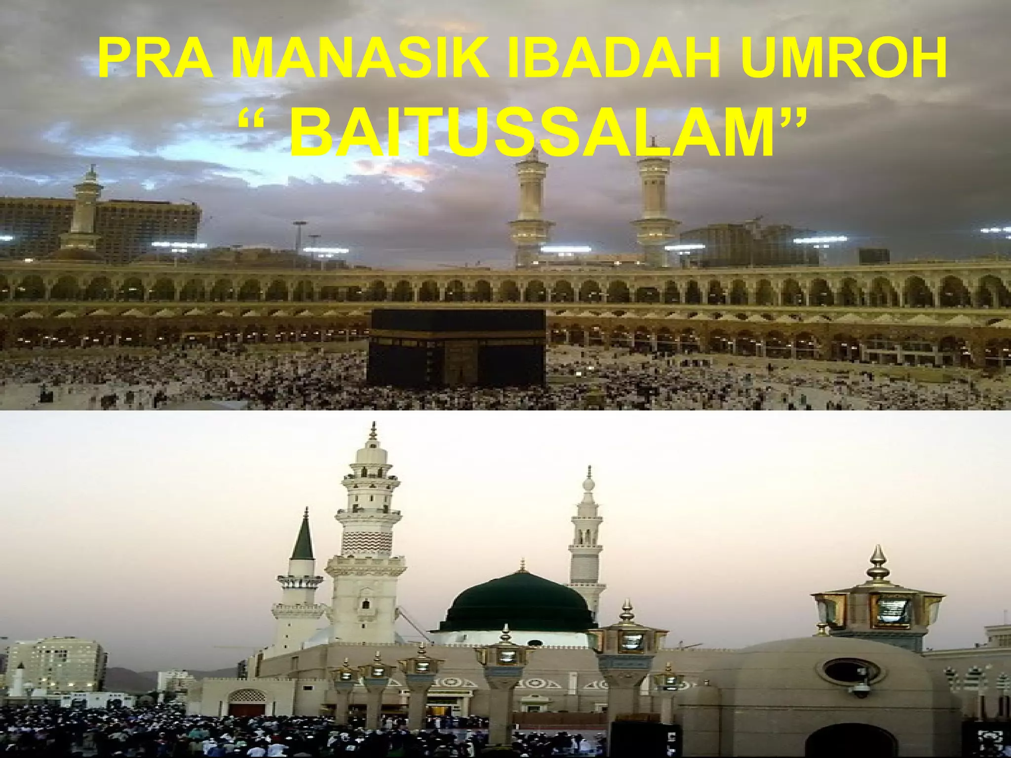Manasik Umroh | PPT