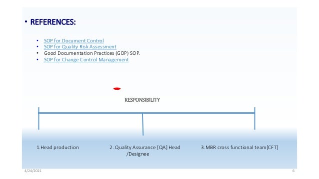 Master batch record,batch production record ,Quality Audit Type and p…