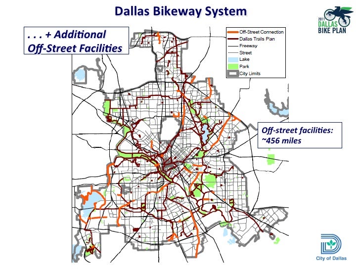 Master bike plans Dallas and San Antonio