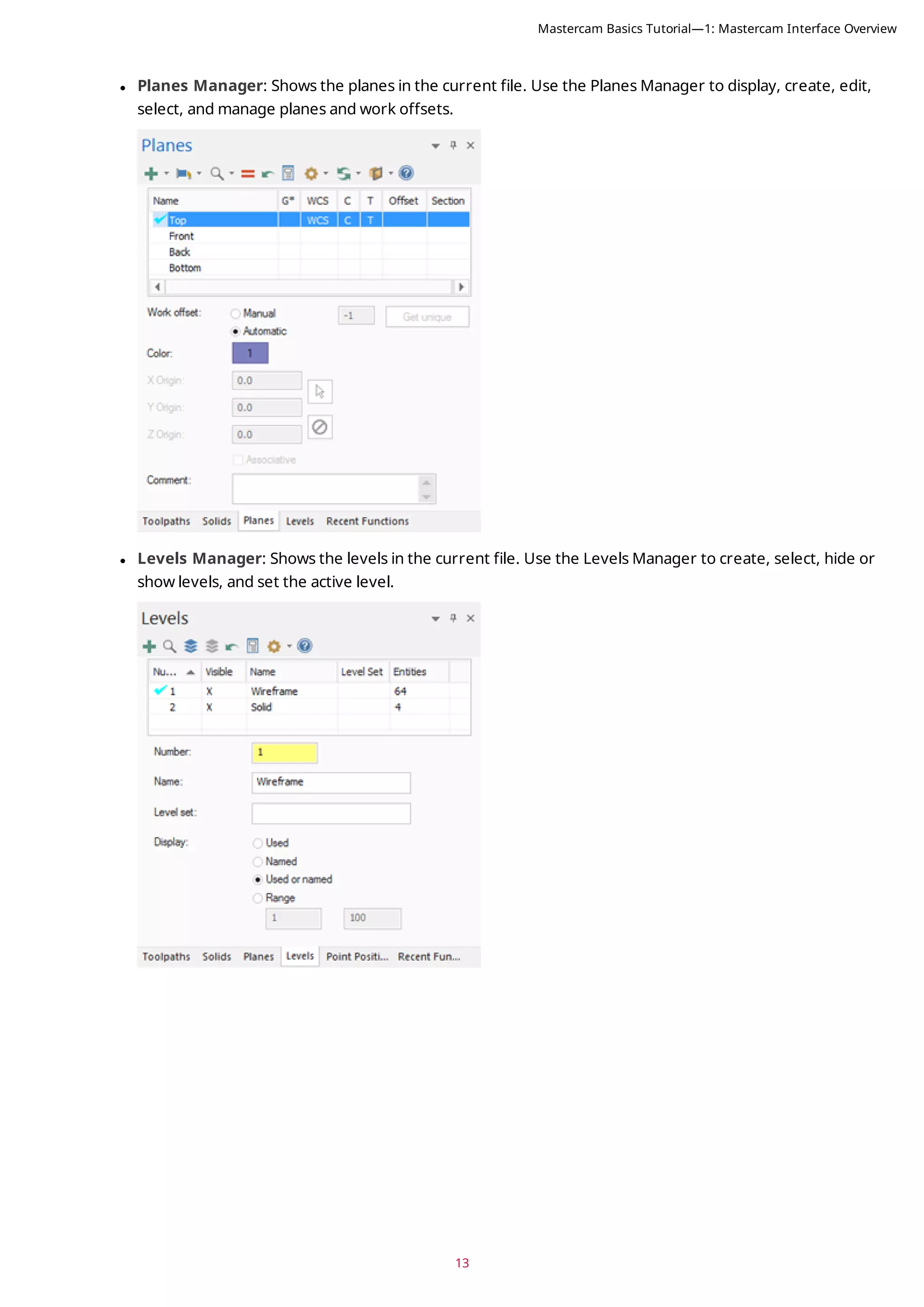 Mastercam basics-tutorial | PDF | Computer Peripherals | Computing