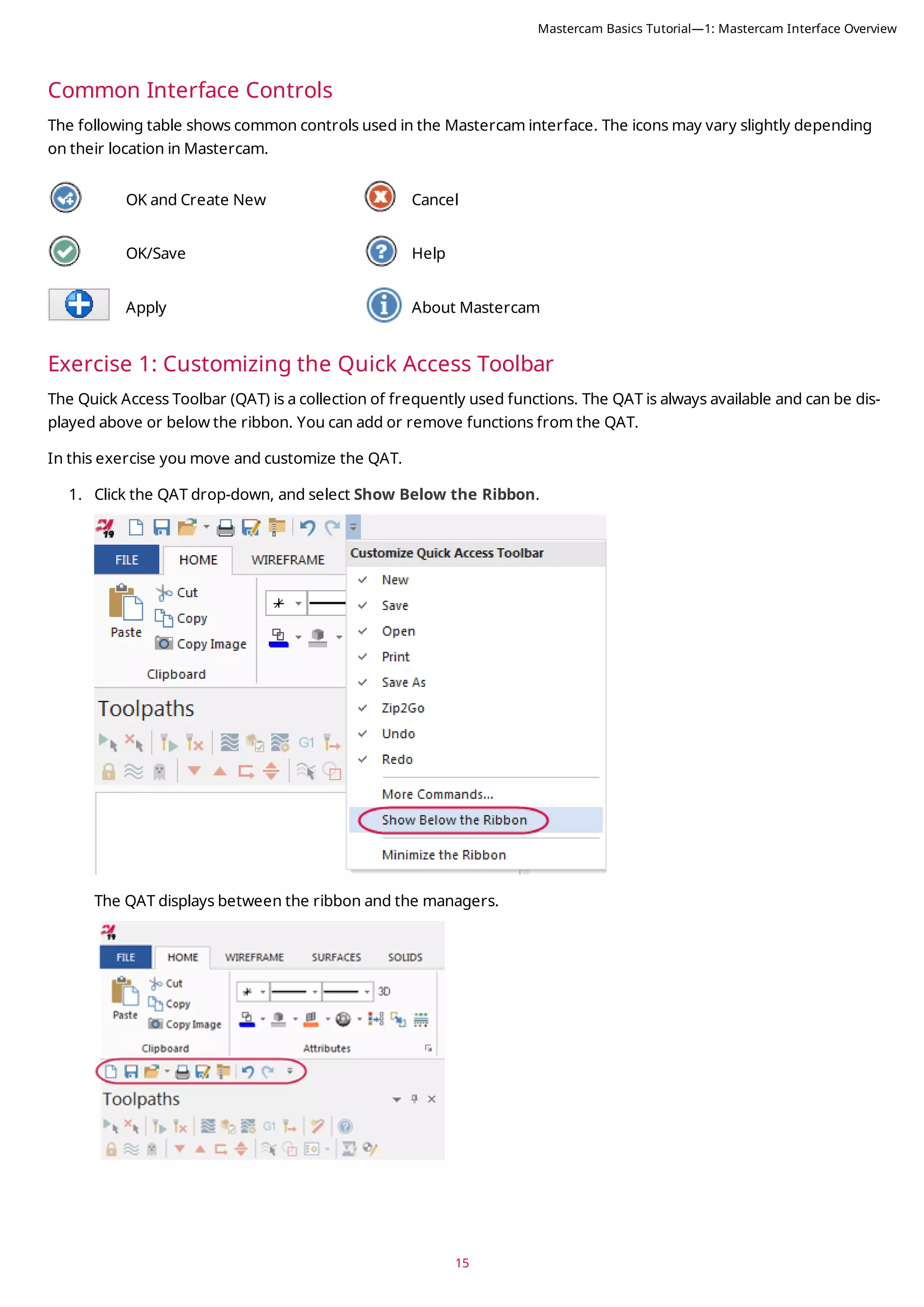 Mastercam basics-tutorial | PDF | Computer Peripherals | Computing