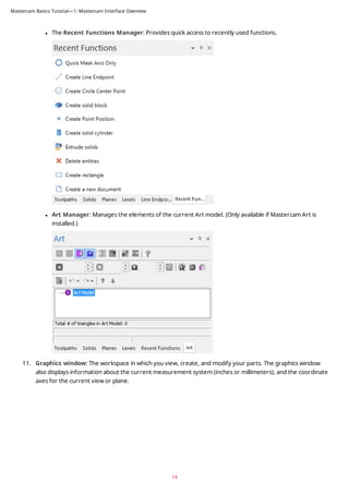 Mastercam Basics Tutorial Pdf