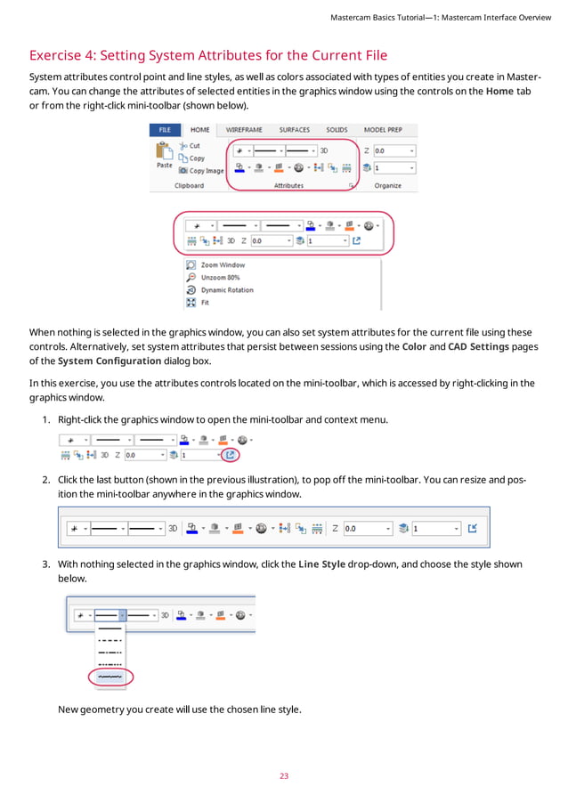 Mastercam basics-tutorial | PDF | Computer Peripherals | Computing