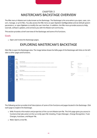 Mastercam basics-tutorial | PDF