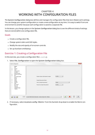 Mastercam basics-tutorial | PDF