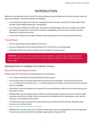 Mastercam basics-tutorial | PDF