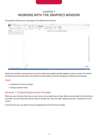 Mastercam basics-tutorial | PDF