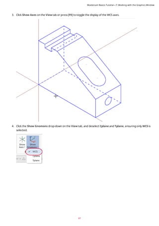 Mastercam basics-tutorial | PDF
