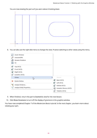 Mastercam basics-tutorial | PDF