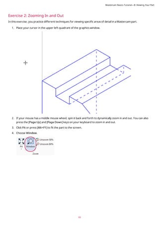 Mastercam basics-tutorial | PDF