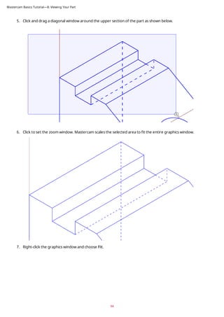 Mastercam basics-tutorial | PDF