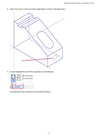 Mastercam basics-tutorial | PDF