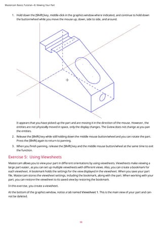 Mastercam basics-tutorial | PDF