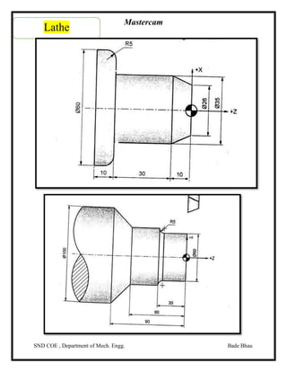 Mastercam by badebhau | PDF