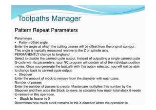 Mastercam lathe tutotial | PDF