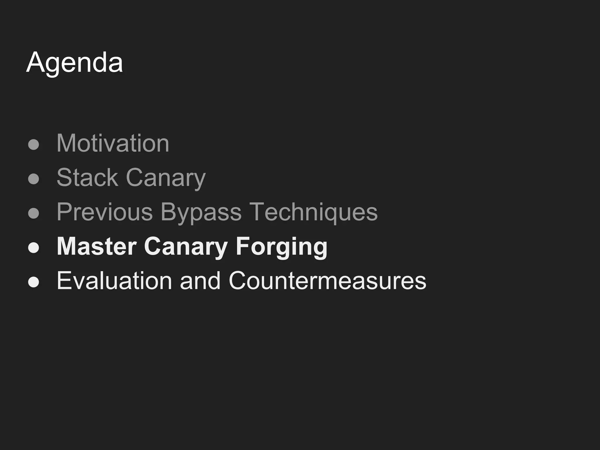 Master Canary Forging by Yuki Koike - CODE BLUE 2015 | PDF