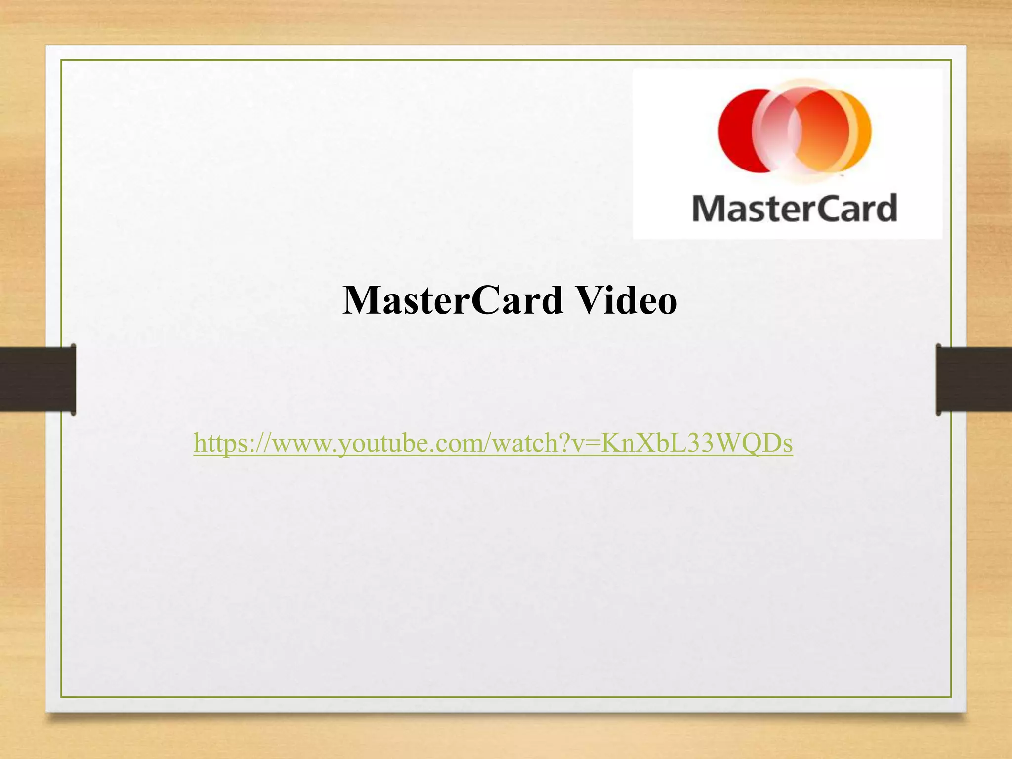 MasterCard | PPTX