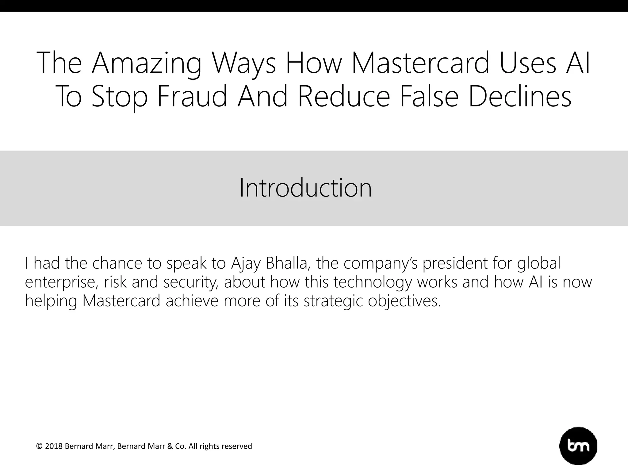 The Amazing Ways How Mastercard Uses Artificial Intelligence To Stop ...