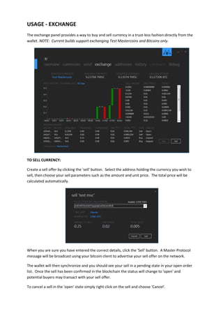 Masterchest wallet user_doco_initial_draft | PDF