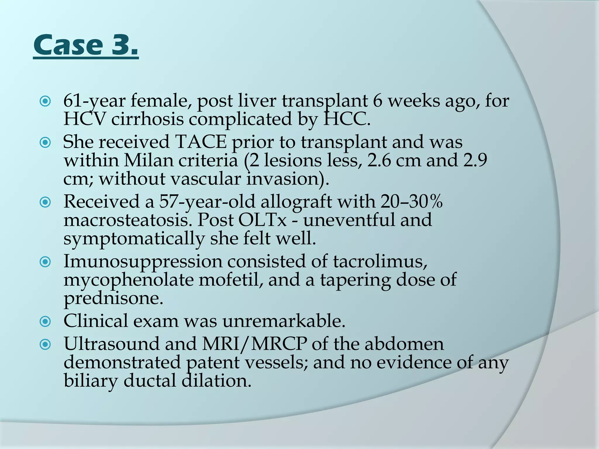 Liver transplantation - case studies | PPT