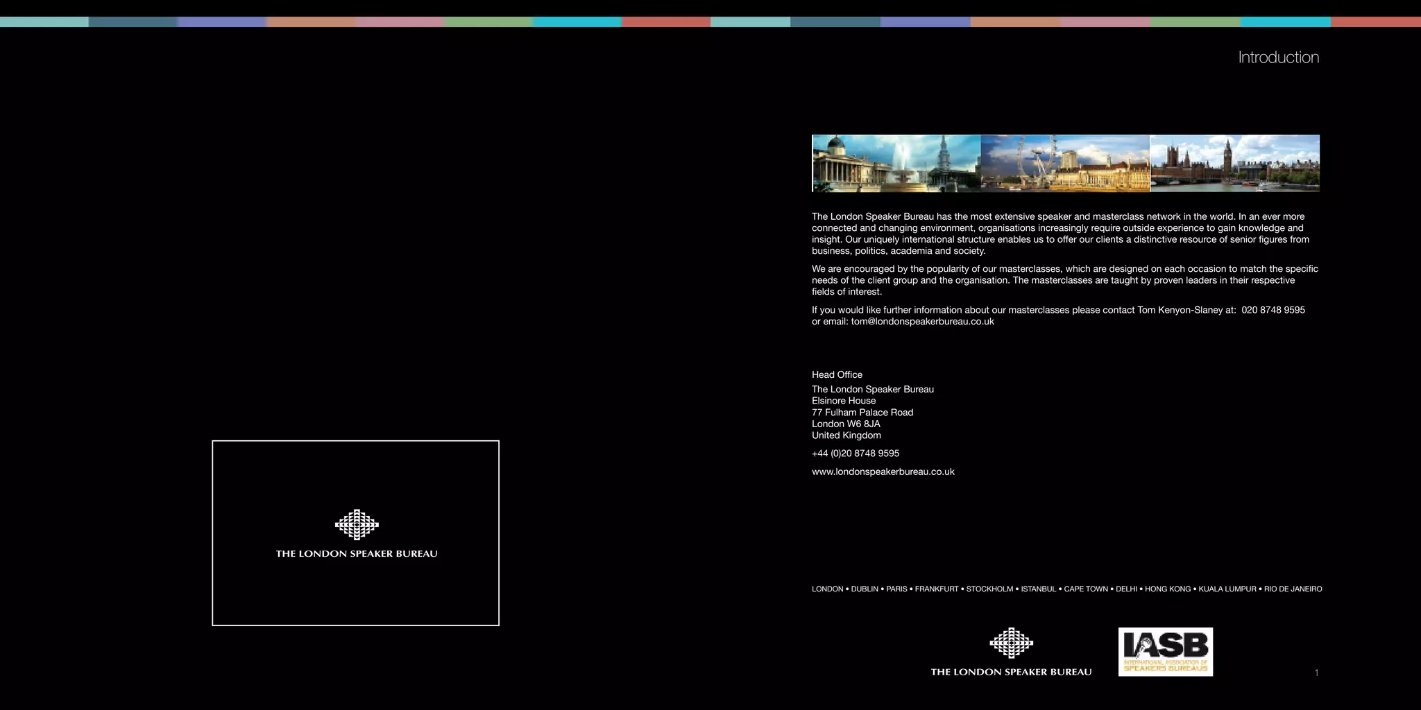 Masterclass Brochure | PDF