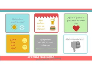 Masterclass Spanish Conversation Starters | PPT