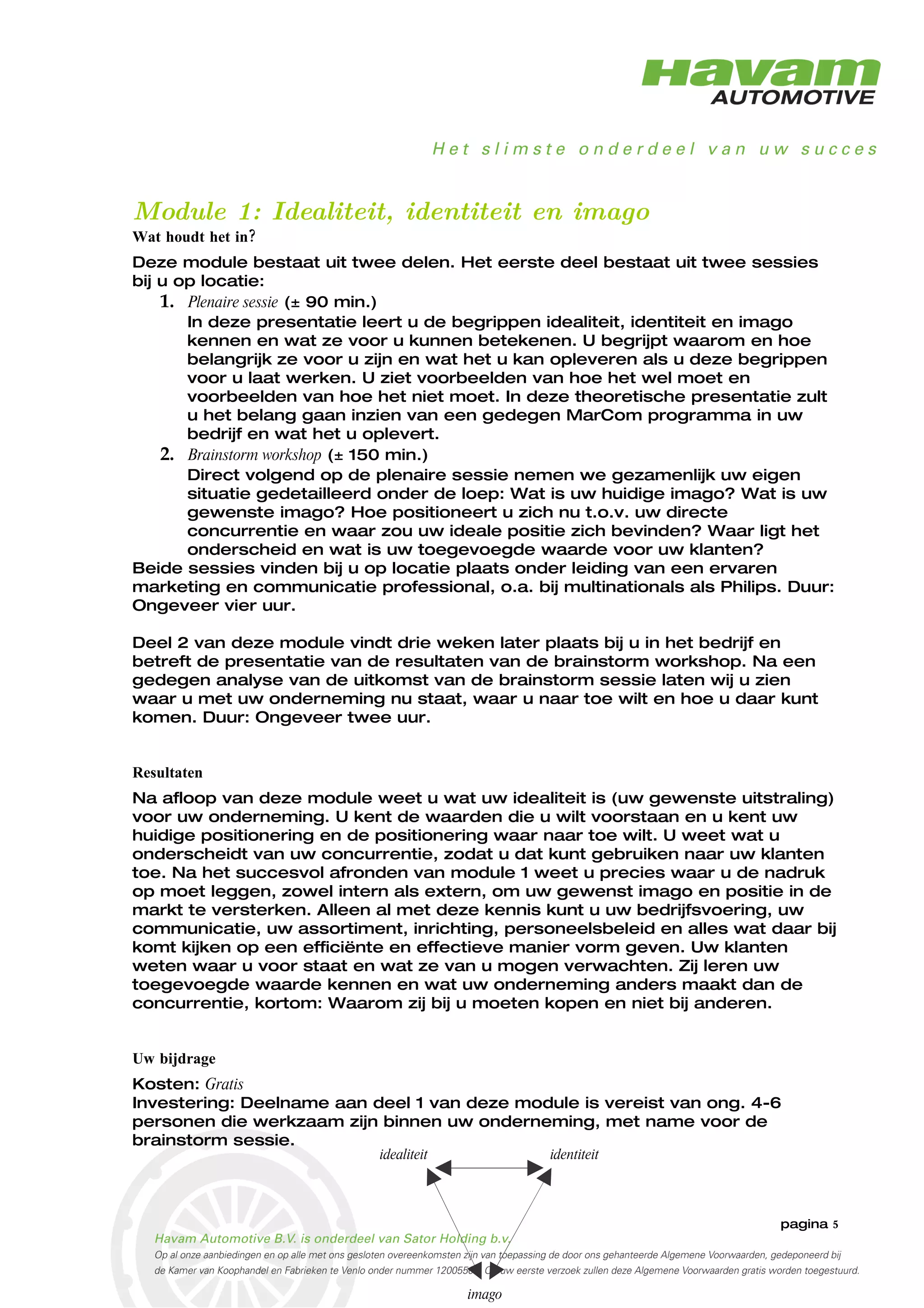 Masterclass Marketing & Communicatie (Dutch) | DOC